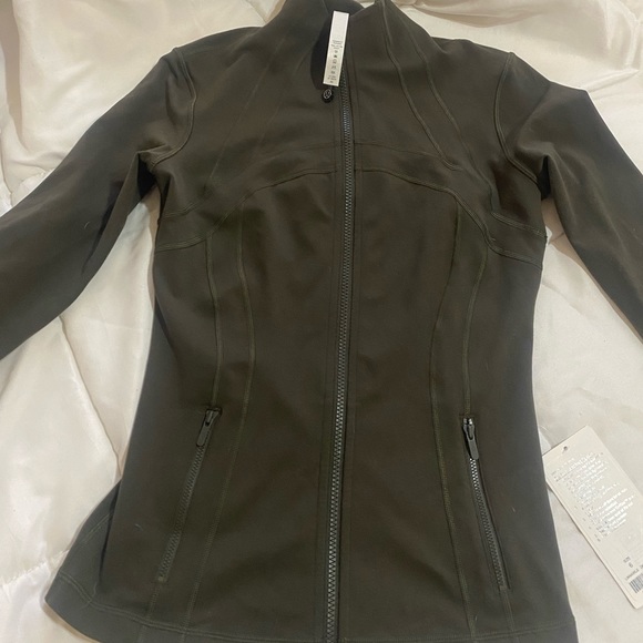 lululemon athletica | Jackets & Coats | Lulu Lemon Olive Green Define ...